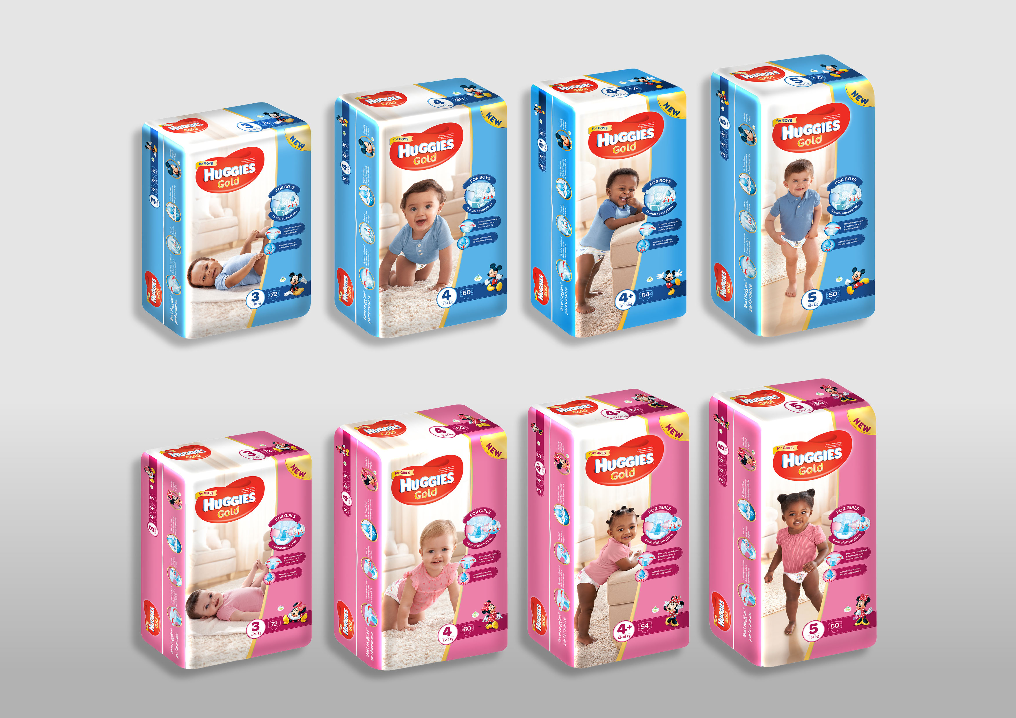 Hugggies Packs | Arrow Advertising